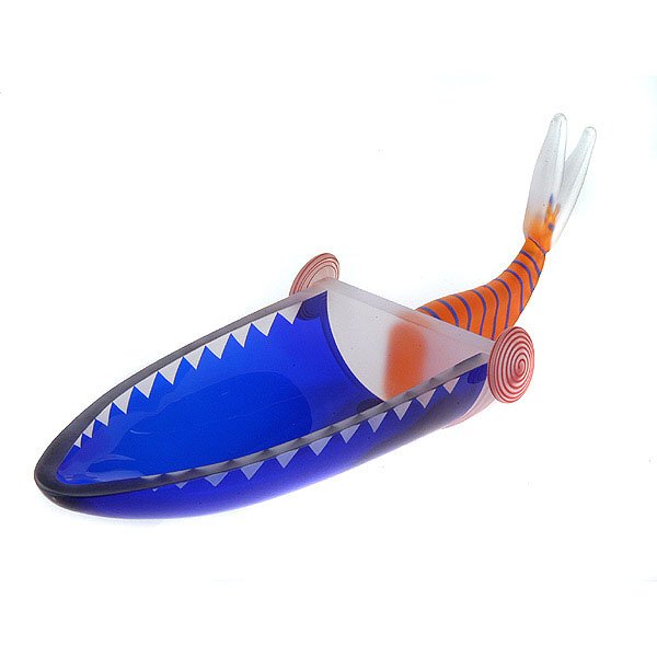 118: Borowski Art Studios Glass Bowl