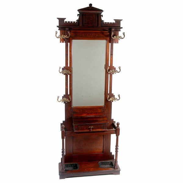 Eastlake Victorian Hall Tree