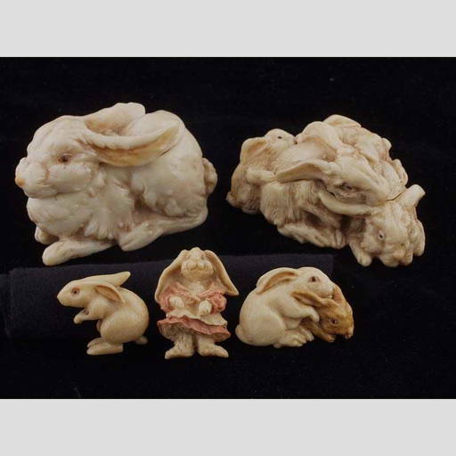 Group of rabbit figures by Ralph Massey a - Feb 08, 2003 | Auctions By ...