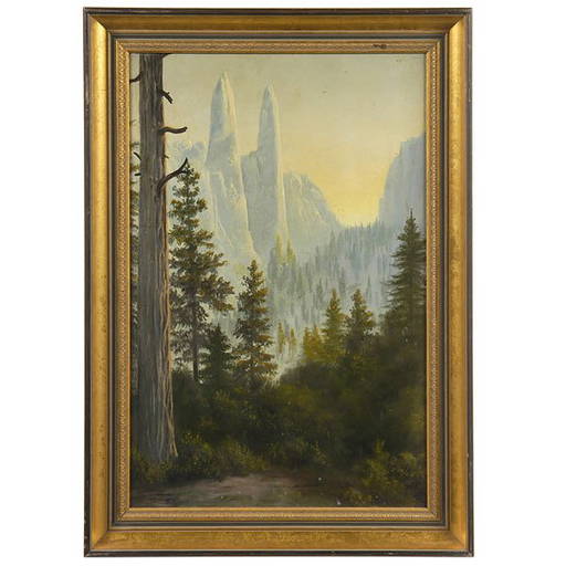 John Warren Doty, Cathedral Spires, Yosemite