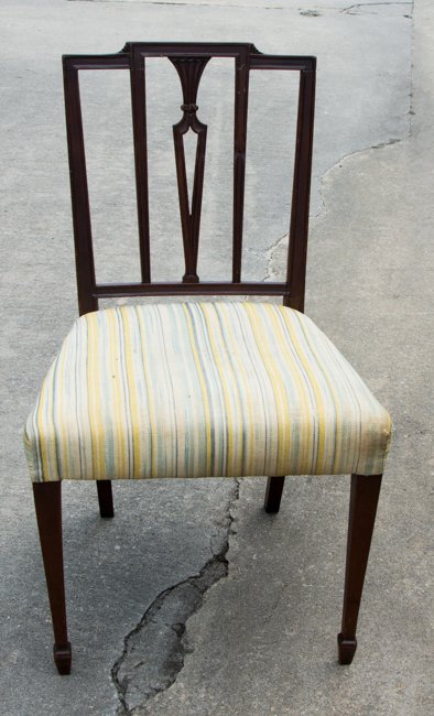 19th Century American Mahogany Sheraton Chair