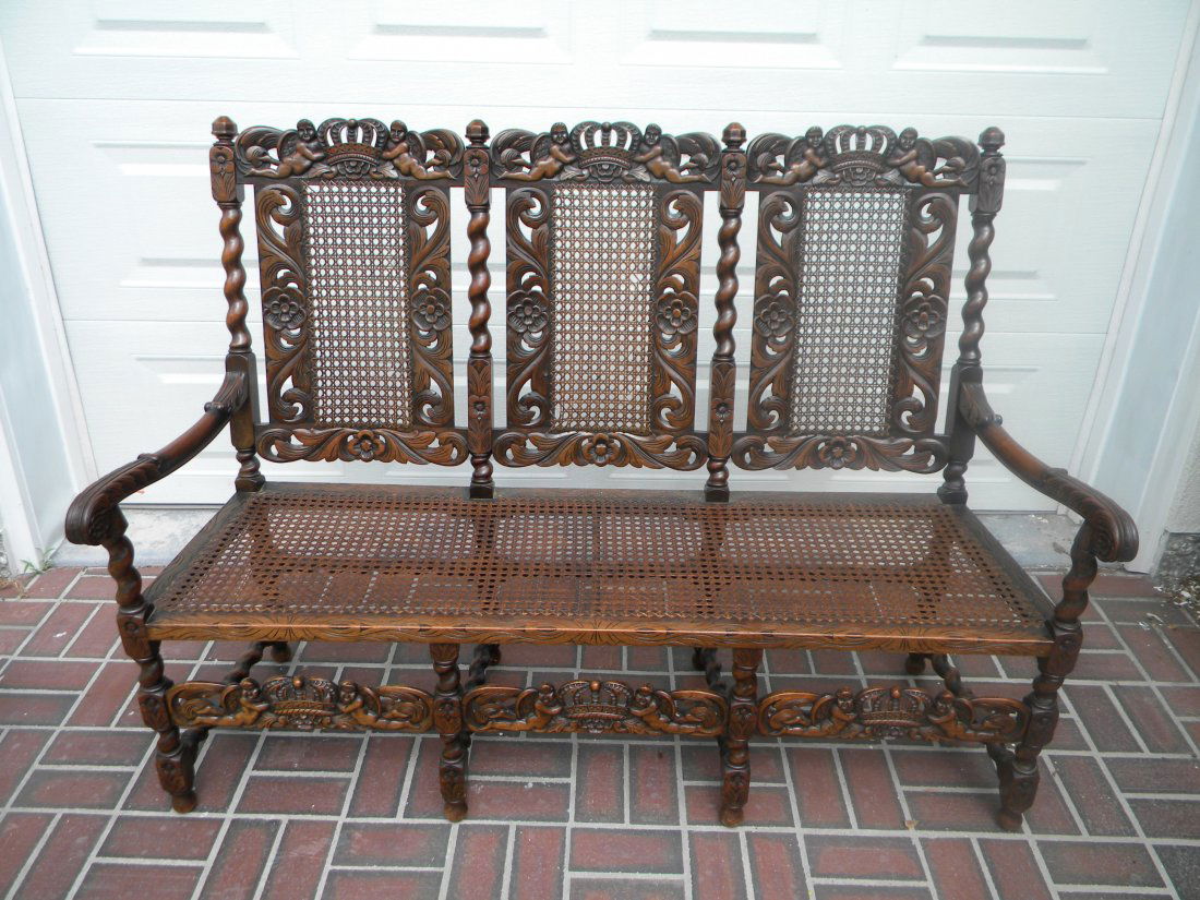 Origin of Jacobean (revival) bench? | Antiques Board