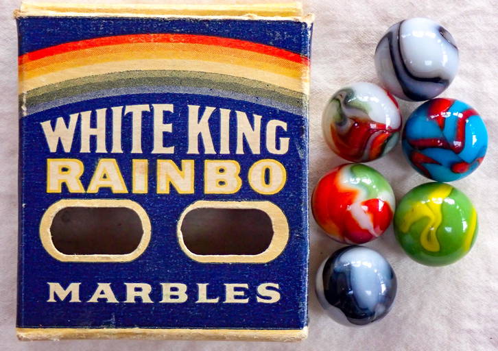 Marbles. Peltier Glass Company, Original Package. No.
