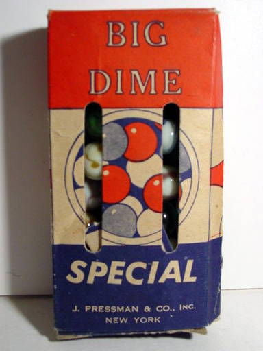 82040 Bb Marbles: Pressman Big Dime Box