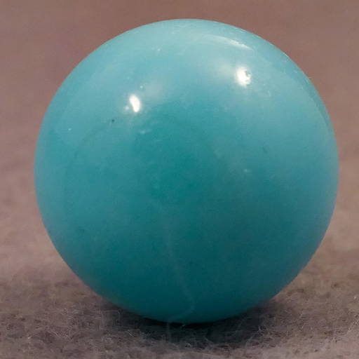 Marbles: M.f. Christensen & Son Company, Persion Turquoise. 11/16". Mint( ) (9.0).