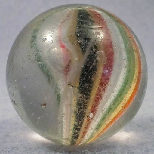 Marbles: Swirl, Ribbon Core. 1 1/16". Good(+) (7.9).