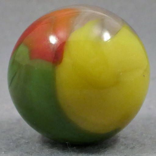 Marbles: Vitro Agate Company, Parrot. 29/32". Mint( ) (9.0).