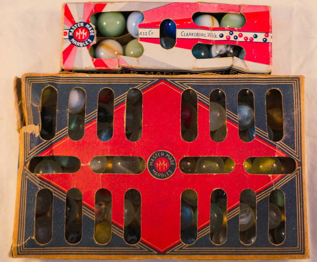 Marbles: Master Marble Company. No. 10 And No. 13 Boxes.