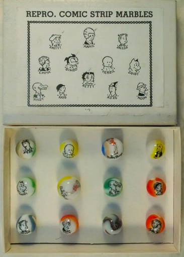 Marbles: Other Machine Made, Harold Bennett. Comics.