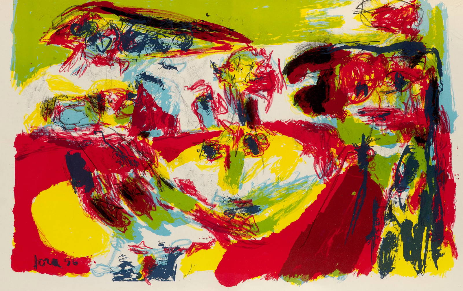 Jorn, Asger (asger Oluf Jorgensen) Werkverzeichnis Druckgrafik. Mit ...