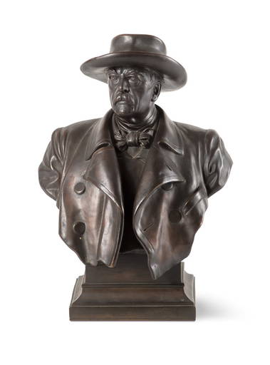 Magnussen, Harro Porträtbüste Des Otto Von Bismarck. 1894. Gips ...