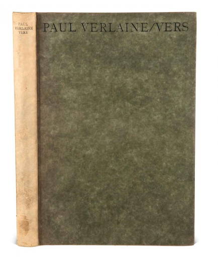 Verlaine Paul Vers. Edité Par George A. Tournoux. Leipz