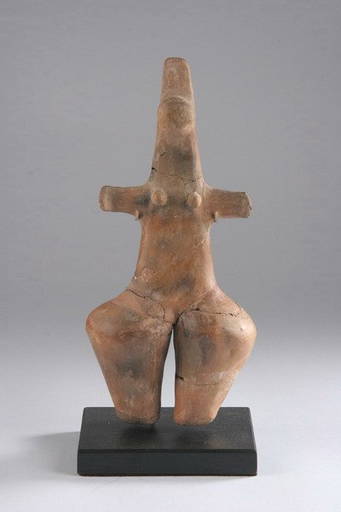 Persian Figure Of Standing Female Deity, Amlash, N