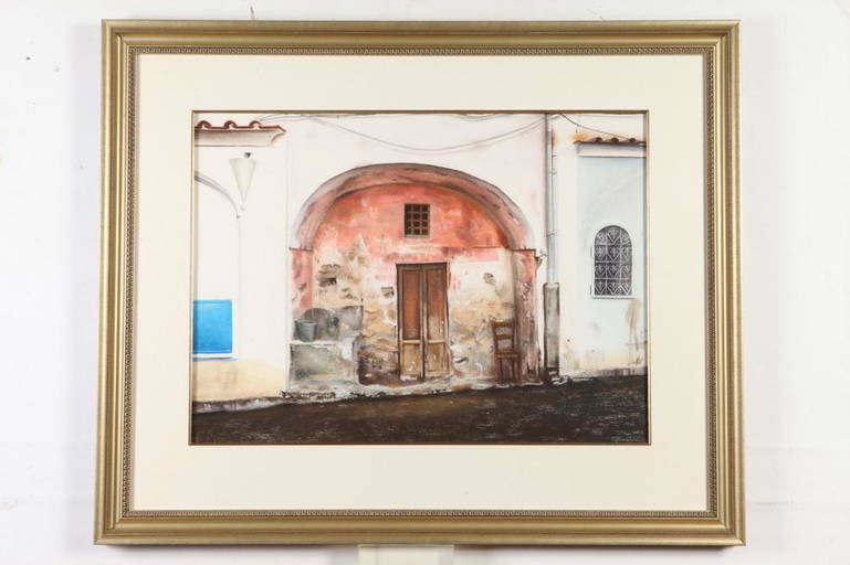 ELISABETTA FRANCHINI (American, 20th Century). Porticato Antico, circa ...