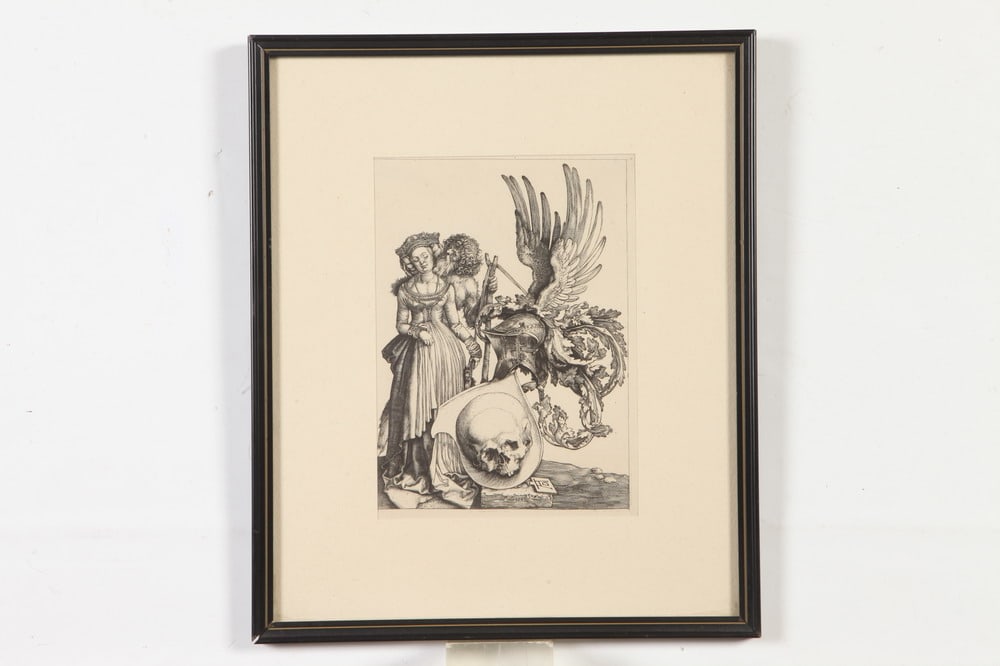 Charles Amand Durand (french, 1831 1905). Coat Of Arms With A Skull ...