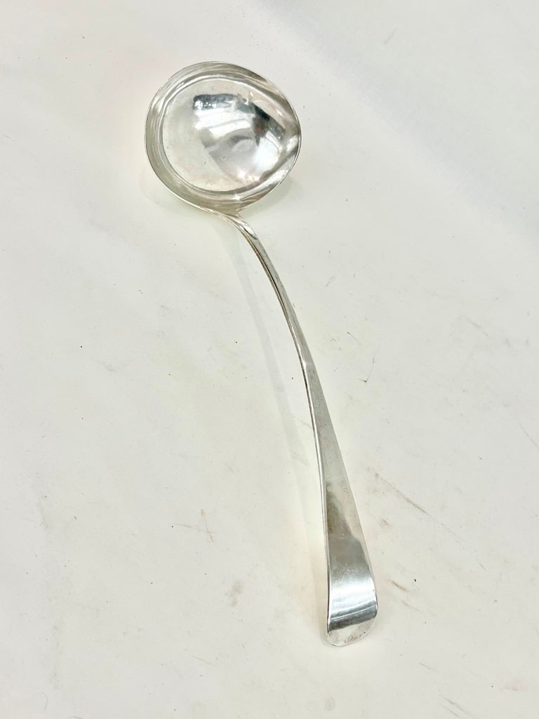 Irish George Iii Silver Soup Ladle, Made Dublin, 1809, By Richard ...