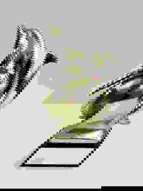 Signed Giuliano Ottaviani Italian Contemporary Silver (800-fine) Clad ...