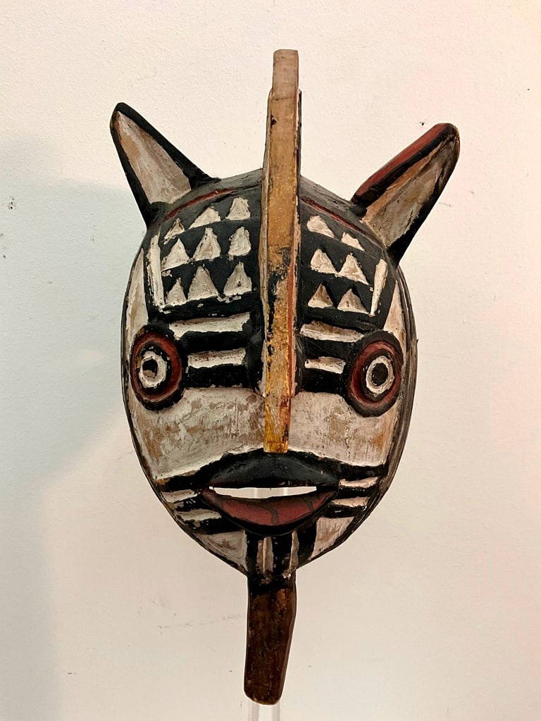 Burkina Faso Bwa Or Nunuma Antelope Mask, - Height:. Auction