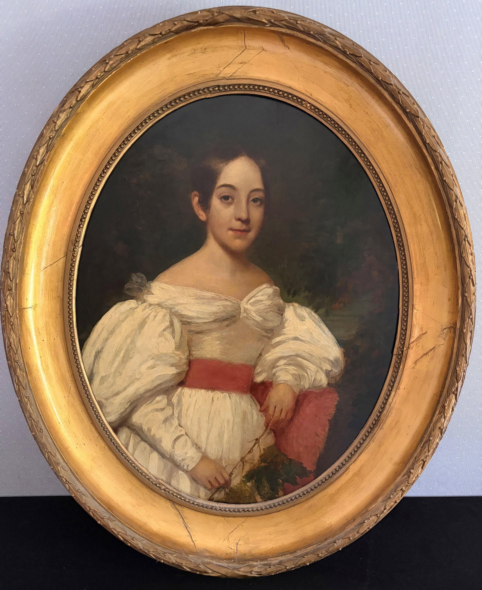 Spanish School (19th Century). Portrait Of The Infanta Maria Luisa ...