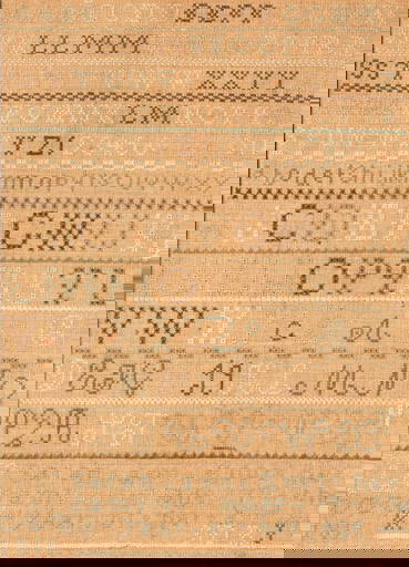 Needlework Sampler, Worked By Sarah Ann Root, 181