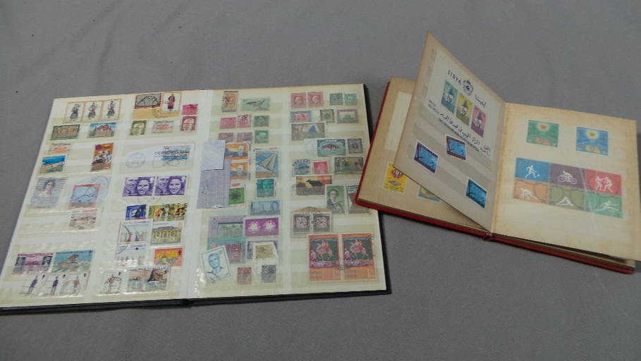 A Collection Of Libyan And Middle Eastern Stamps,