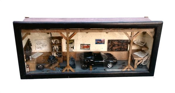 Auto Repair Shop Diorama