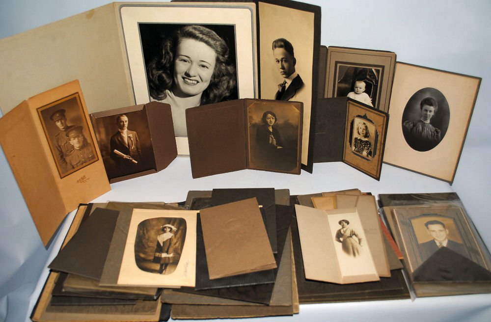 Lot Of 50: Antique & Vintage Photos
