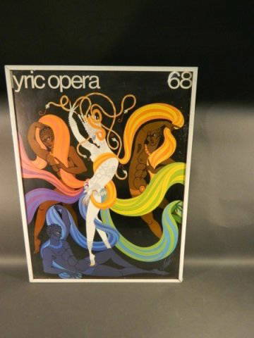 ERTE - Lyric Opera 68 Poster - Aug 17, 2013 | Premier Auction in TX