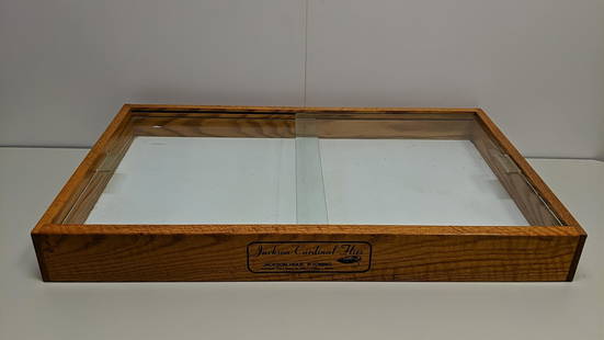 Antique Montana Fishing Flies Display