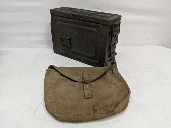 U S Army mess kit Pouch and 30 Caliber ammo box - Aug 28, 2021 ...