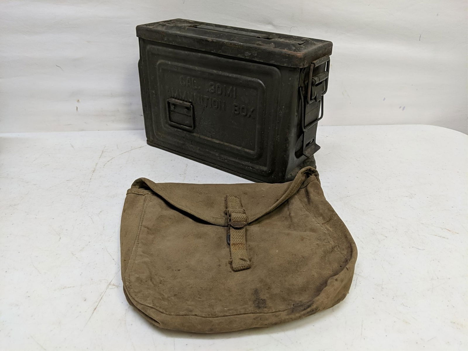 U S Army mess kit Pouch and 30 Caliber ammo box - Aug 28, 2021 ...
