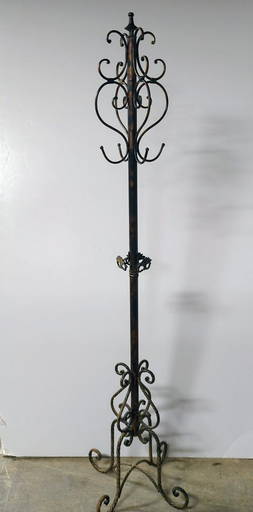 Ornate Metal Hat Pole