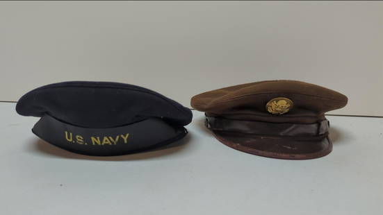 (2) Wwii U.s. Army And U.s. Navy Dress /garrison