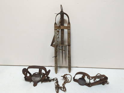 Eight Blake & Lamb Underspring Traps