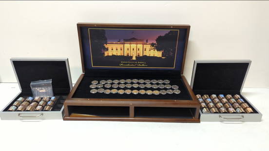150 Years Of America's Most Famous Coins Display Case