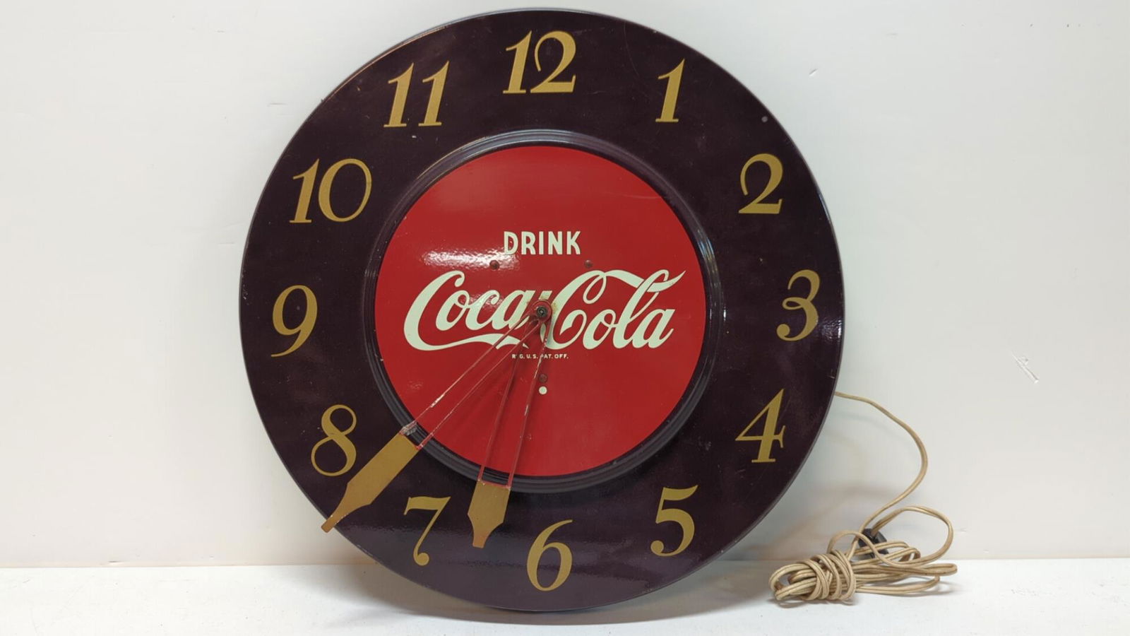Vintage original Drink Coca Cola Clock (#0192) on Dec 31, 2022 ...