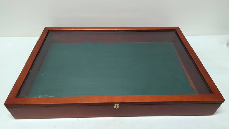 Large wooden table top display case - Dec 31, 2022 | Heritage Antiques ...
