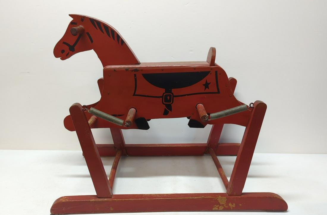 1940s 50s Rocking Horse "wonder Horse"