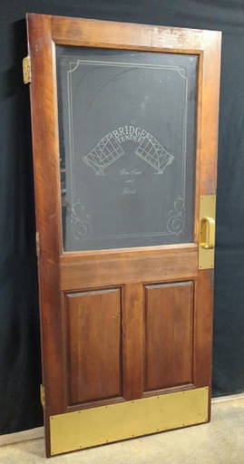 Vintage Bridge Tender Door