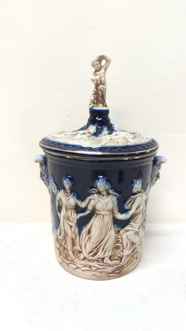 Vintage Italian Ceramic Ice Bucket Auction