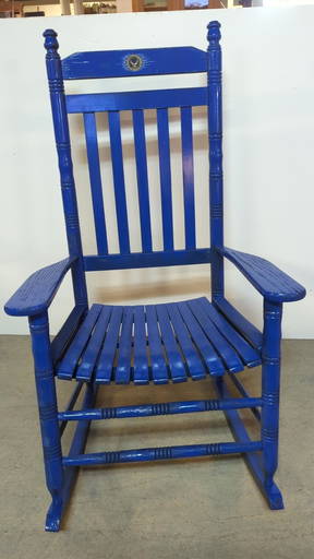 Cracker Barrel Air Force Blue Porch Rocker