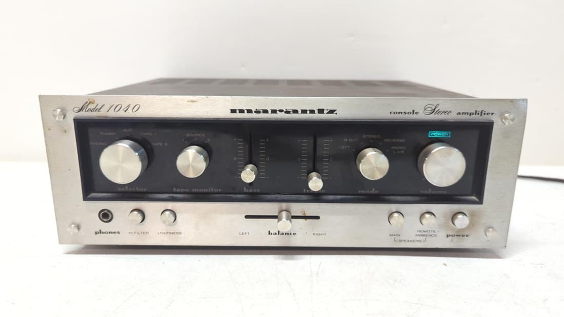 Marantz Model 1040 Console Stereo Amplifier