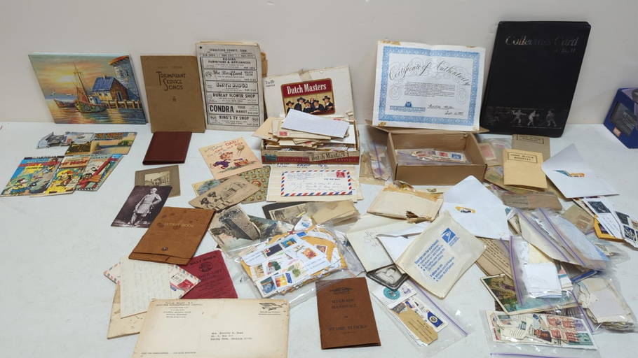 Desmond Doss Family Estate Collection Of Stamps