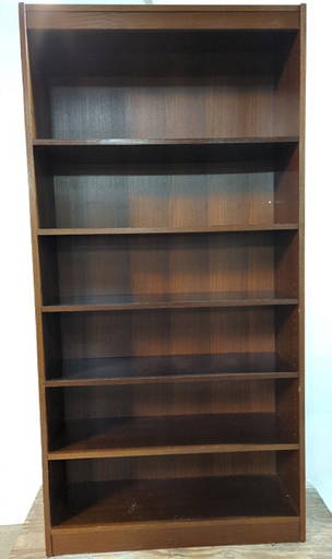 Open Wood Bookcase