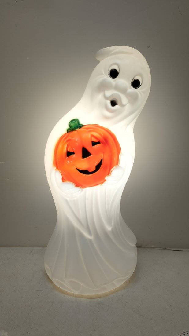 Halloween Ghost Blow Mold Lights Up Auction