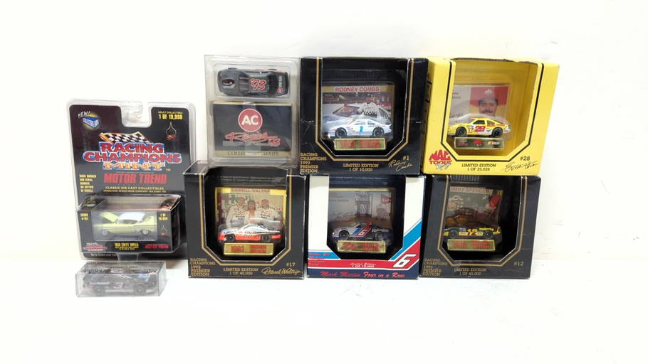 (8) Vintage Racing Champions Cars