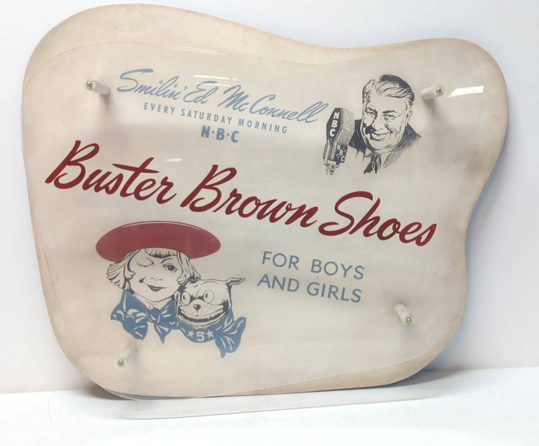 Vintage 1950 Buster Brown - Ed Mcconnell Nbc Radio / Tv Show ...