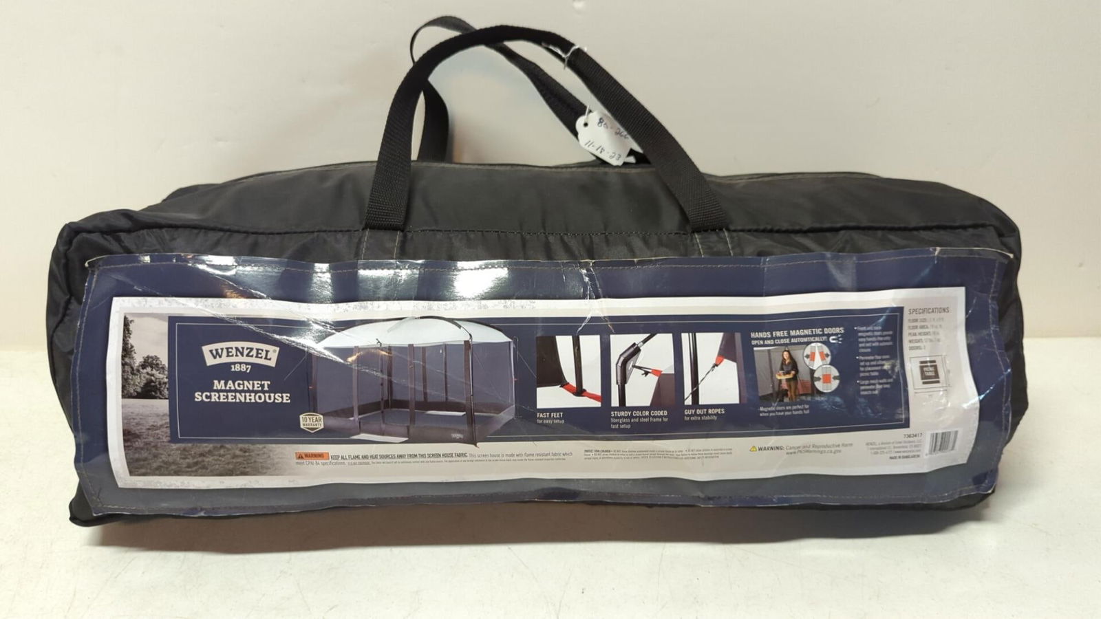 Wenzel 9 Ft. X 11 Ft. Screen House With Floor