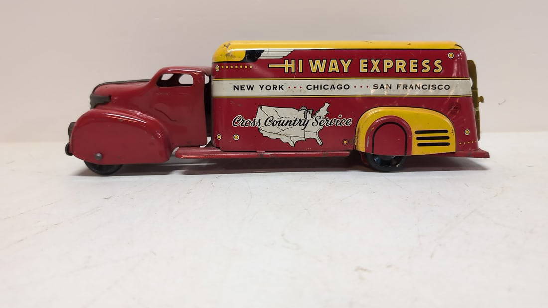 Vintage Marx Hi - Way Express Truck Auction Vintage Marx Hi - Way Express Truck Auction