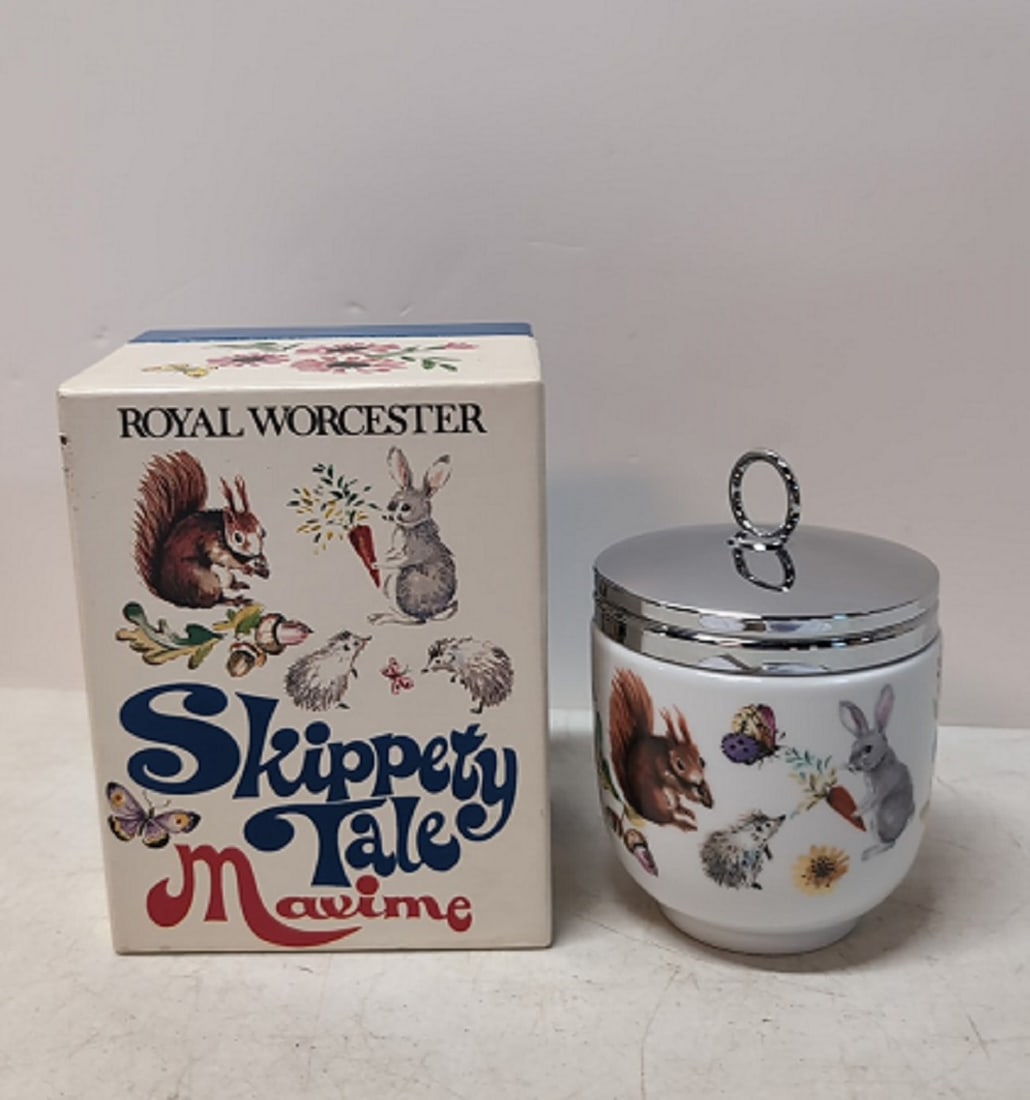 Royal Worcester Maxine Porcelain Egg Coddler - Jun 15, 2024 | Heritage ...